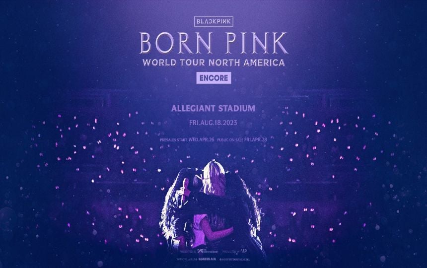 BLACKPINK WORLD TOUR [BORN PINK] ENCORE | Allegiant Stadium | Allegiant ...