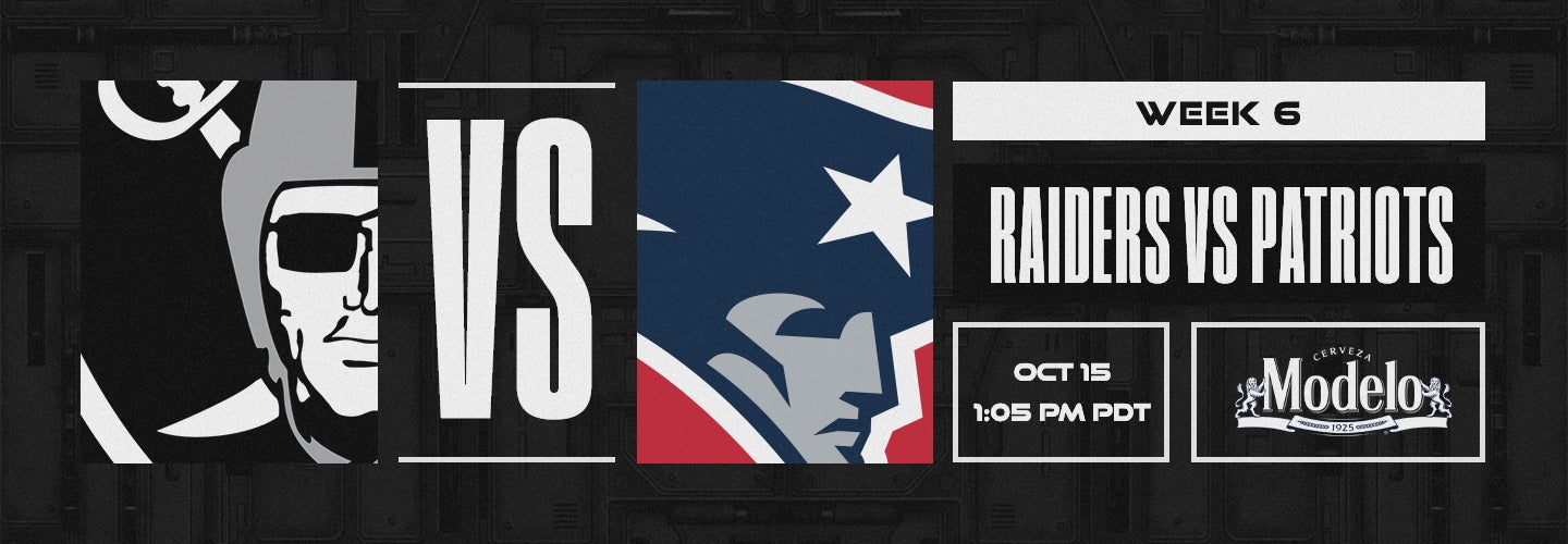 Raiders vs. Patriots - Week 6 | Allegiant Stadium